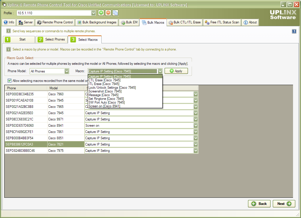 ss9 - Uplinx Software