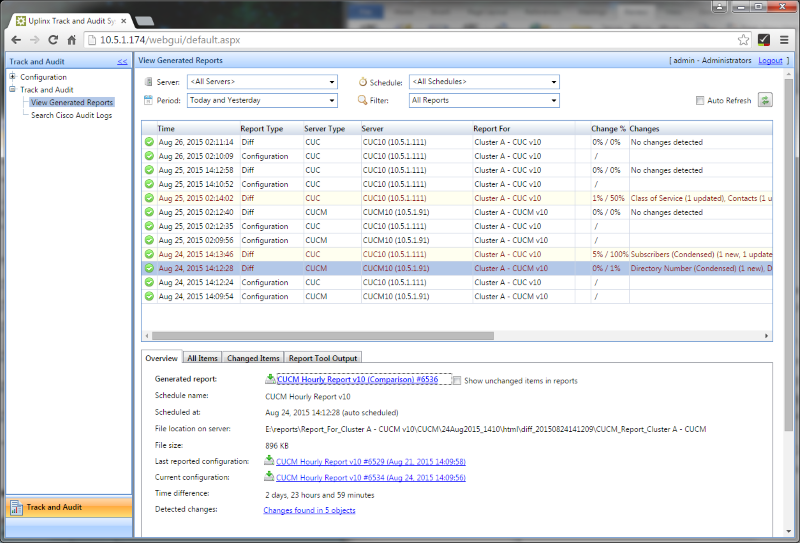 track-audit-cisco-console - Uplinx Software